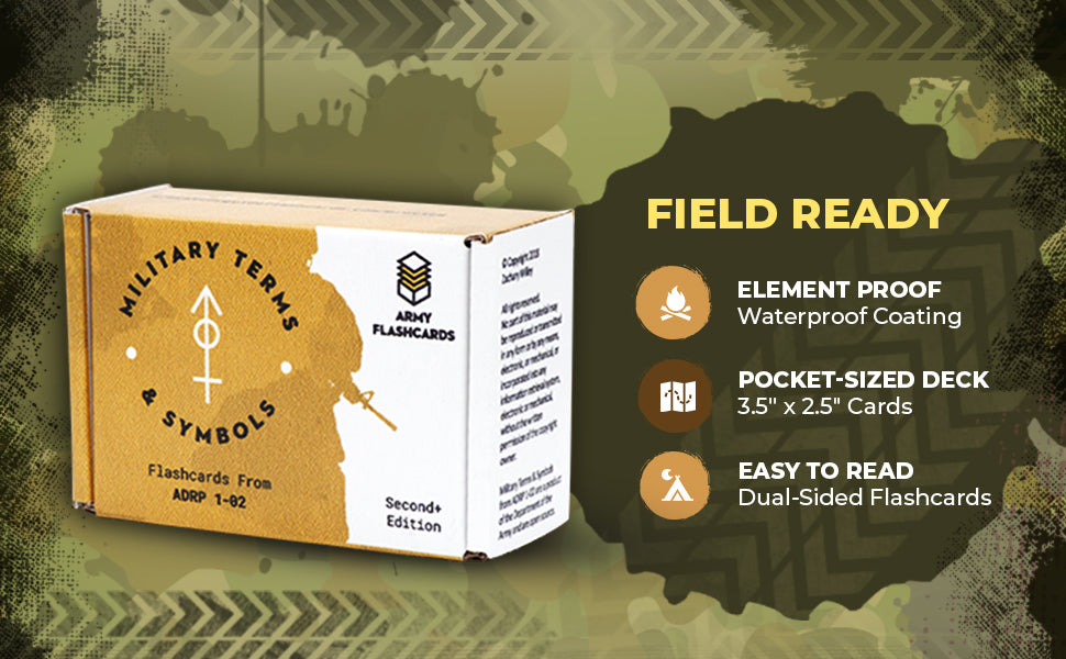 Army Flashcards and Military Education Material