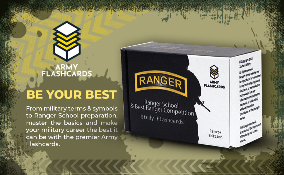 Army Flashcards and Military Education Material