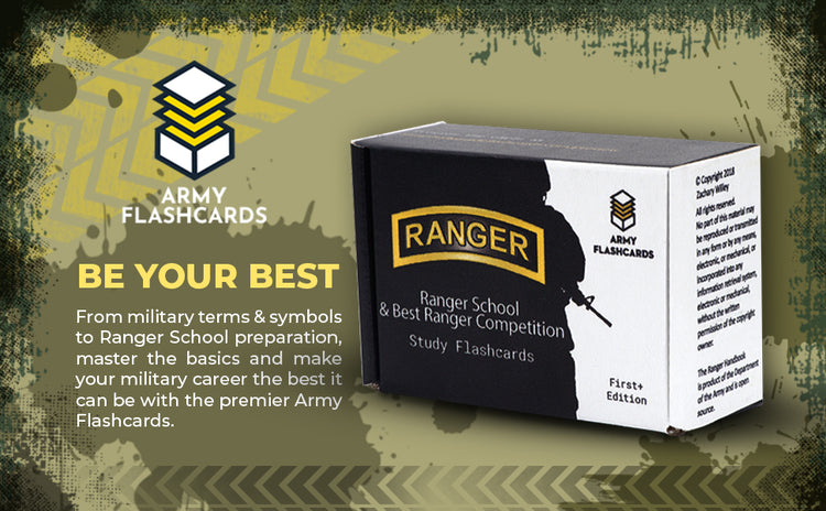 Army Flashcards and Military Education Material