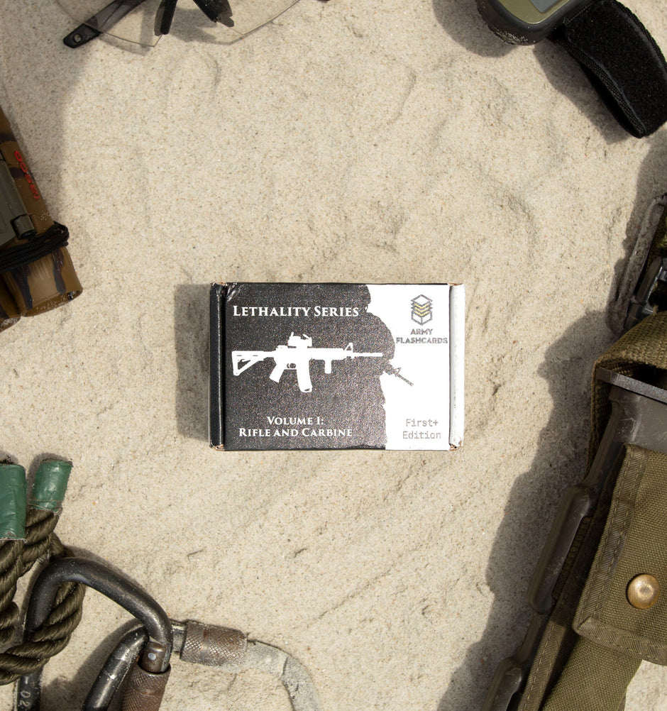 Army Flashcards and Military Education Material